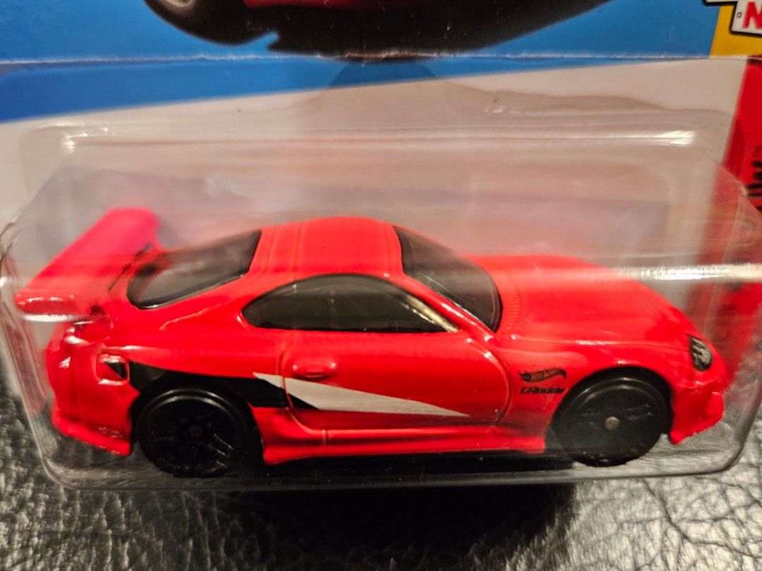 Hotwheels Toyota Supra Red, Hobbies & Toys, Toys & Games on Carousell