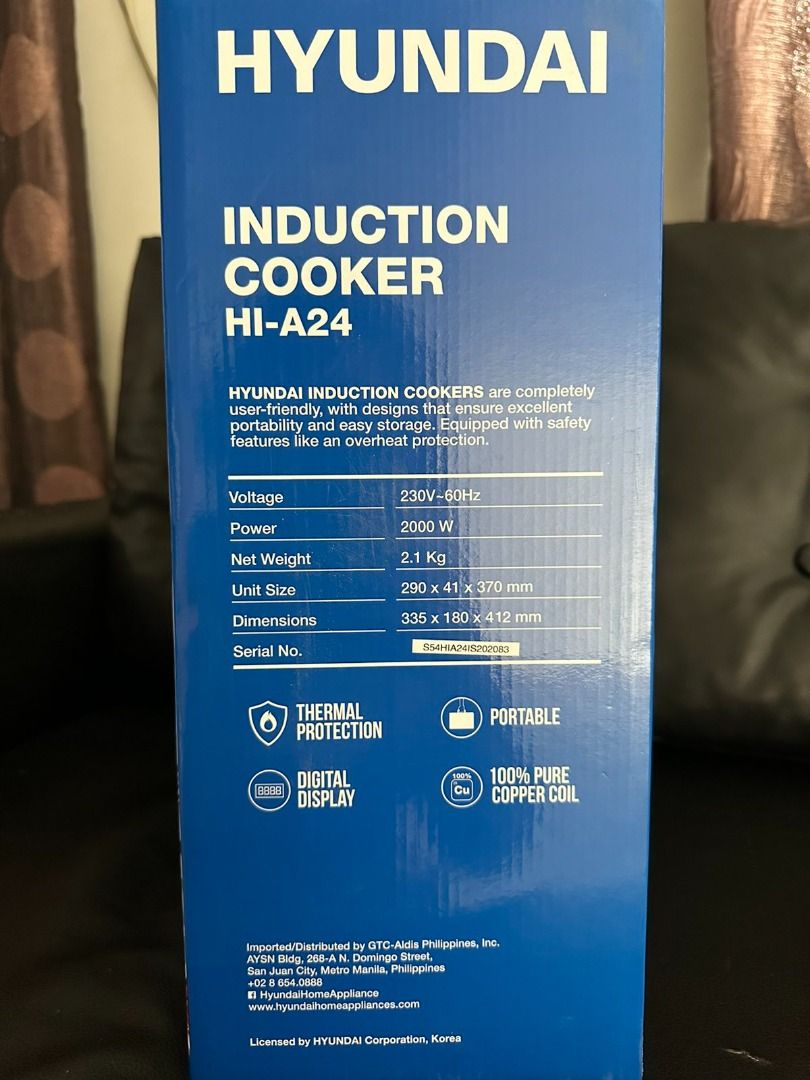 Hyundai Induction Cooker, Furniture & Home Living, Kitchenware ...