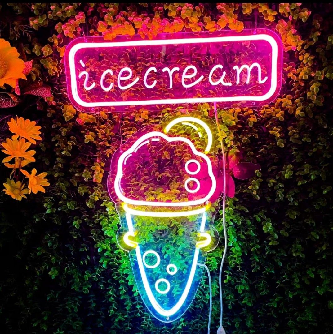 Ice Cream LED lights bundle, Everything Else on Carousell