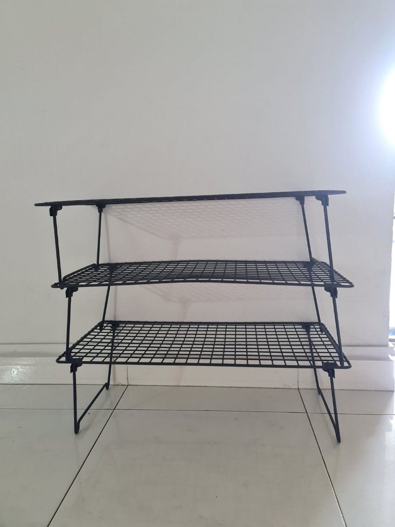 Ikea metal shoe rack, Furniture & Home Living, Furniture, Shelves ...