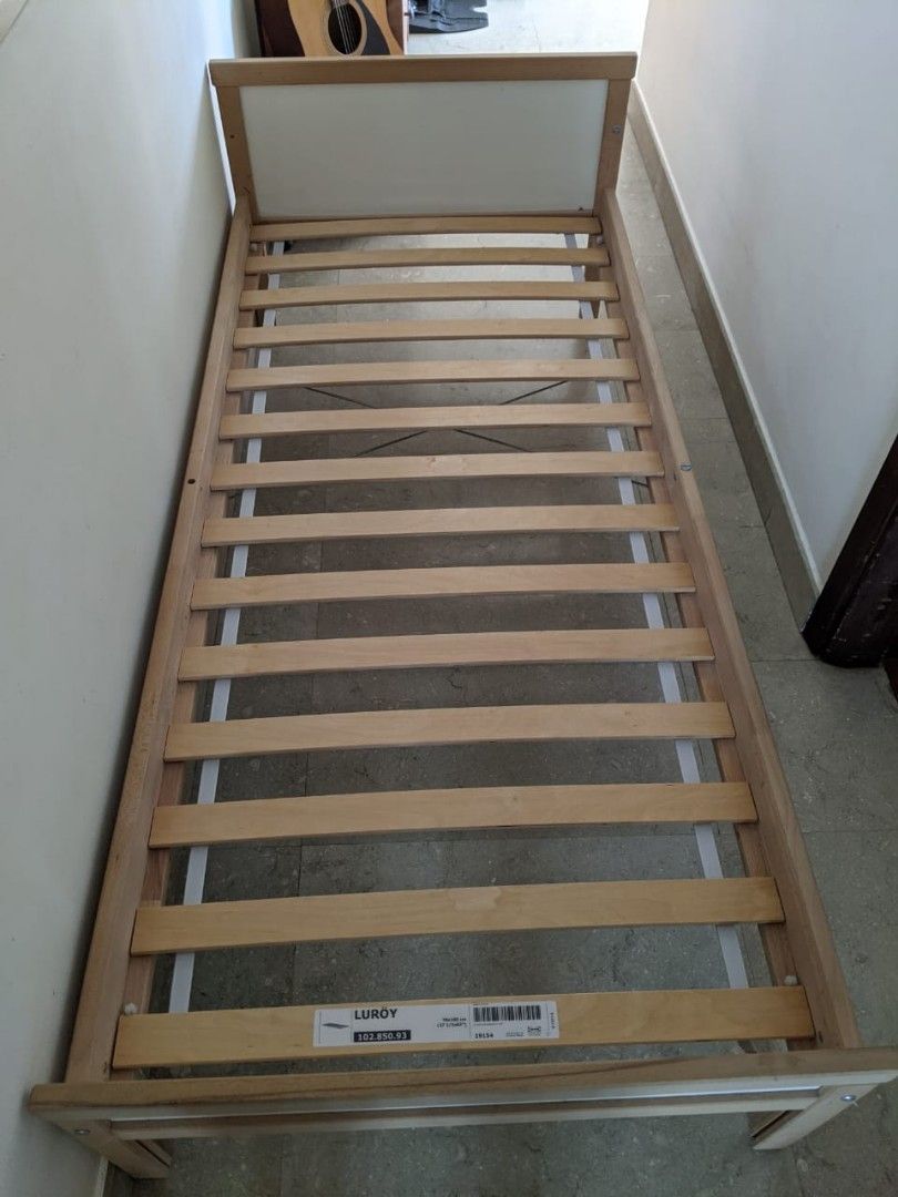 Ikea Single Bed Frame, Furniture & Home Living, Furniture, Bed Frames ...