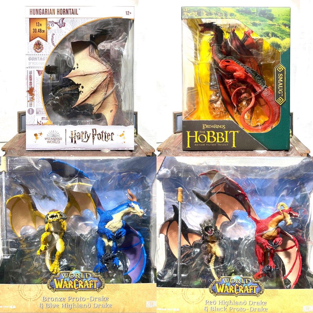 [In hand - pls read] Mcfarlane Toys Dragons: Smaug (The Hobbit ...