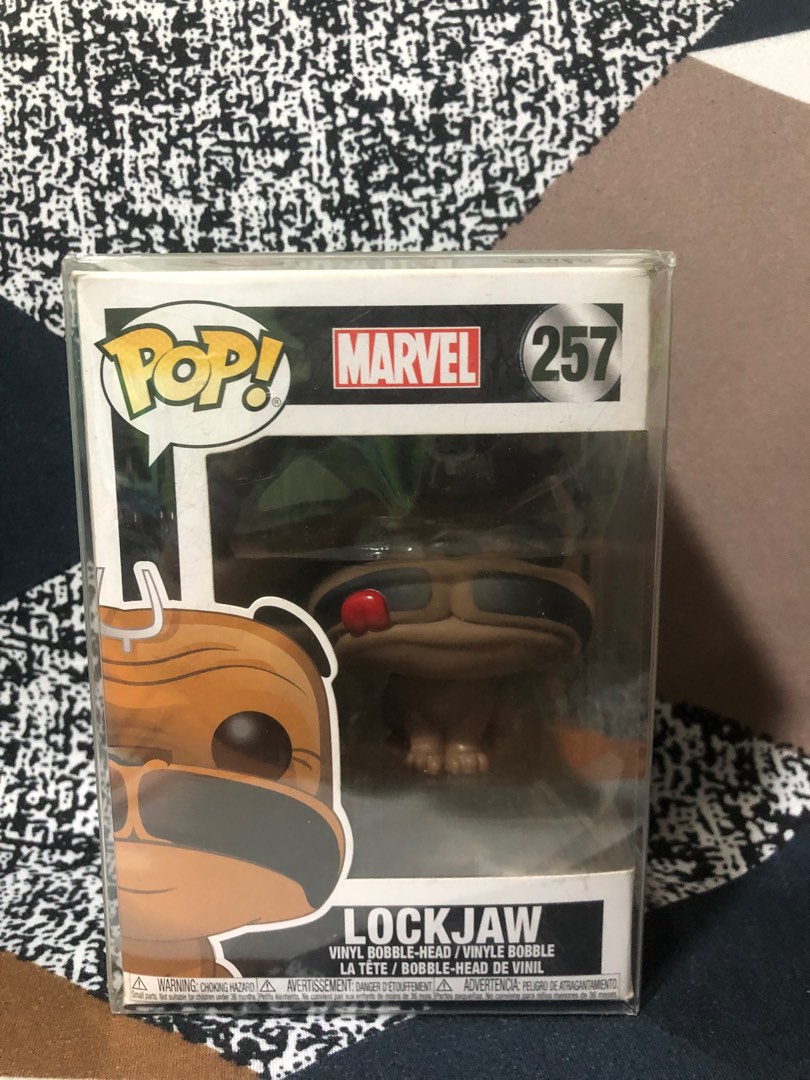 Inhumans Lock Jaw Marvel Funko Pop Figure, Hobbies & Toys, Toys & Games ...