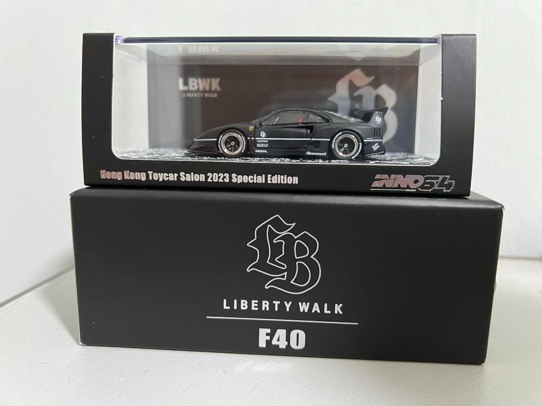 Inno64 Liberty Walk F40 Ferrari Hong Kong Toycar Salon 2023, Hobbies ...