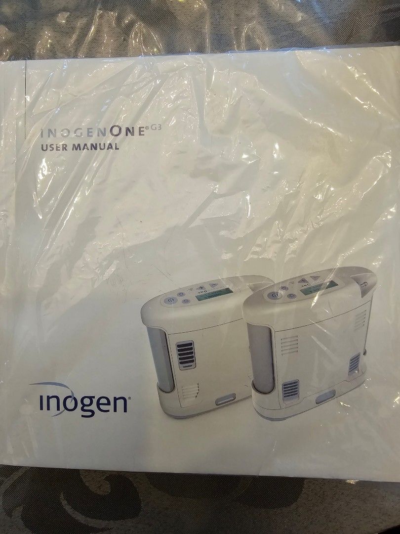 Inogen One G3 portable oxygen concentrator, Health & Nutrition, Medical Supplies & Tools on ...