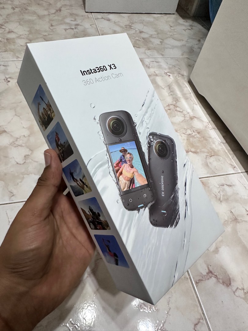 Insta 360 x3 with one year REPLACEMENT warranty, Photography, Cameras on Carousell