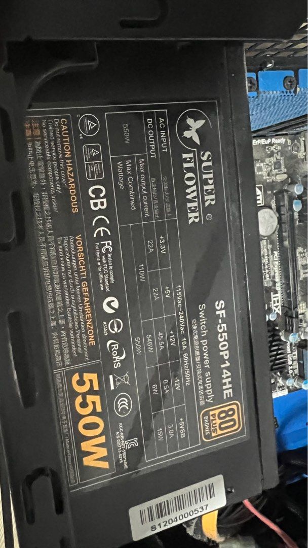 Intel 3570 CPU with GTX 1060 6GB GPU Tower 16GB RAM (no hard drive ...