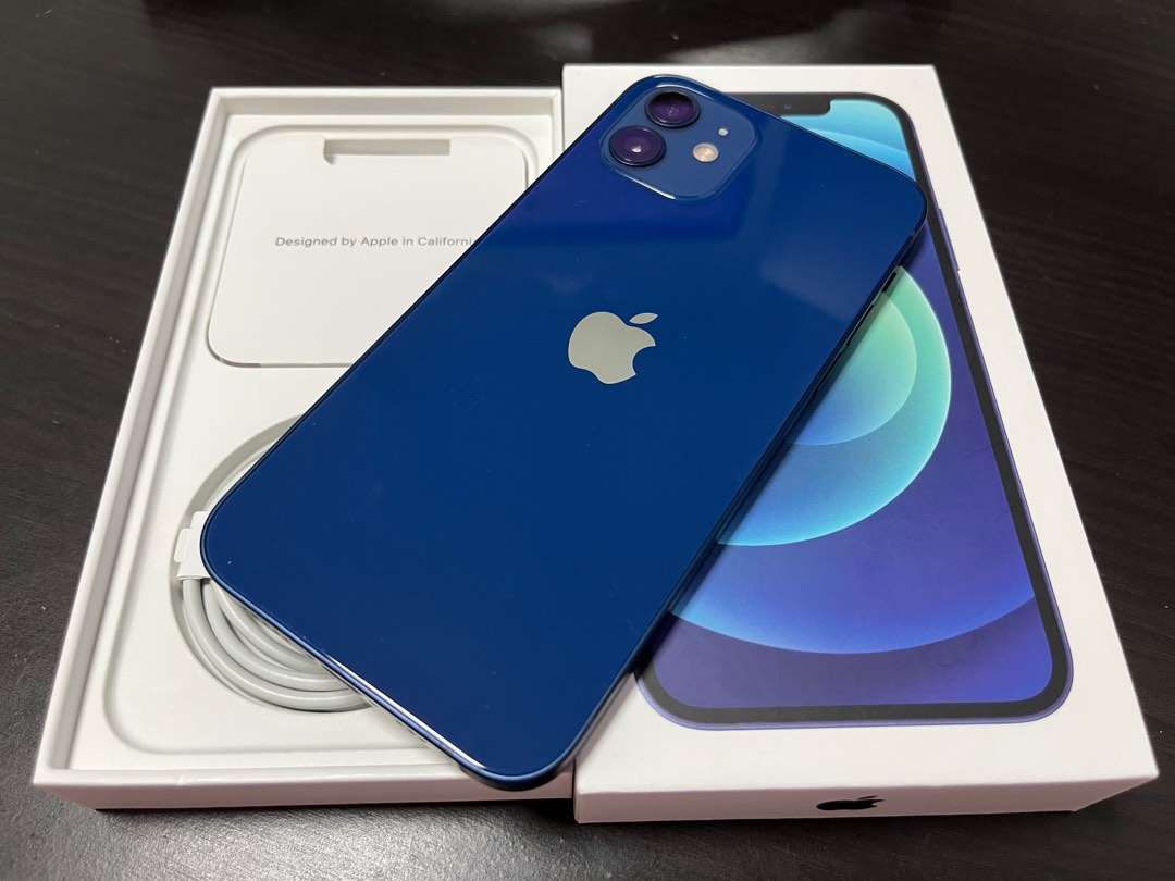 iPhone 12 Blue 128GB, Mobile Phones & Gadgets, Mobile Phones, iPhone ...