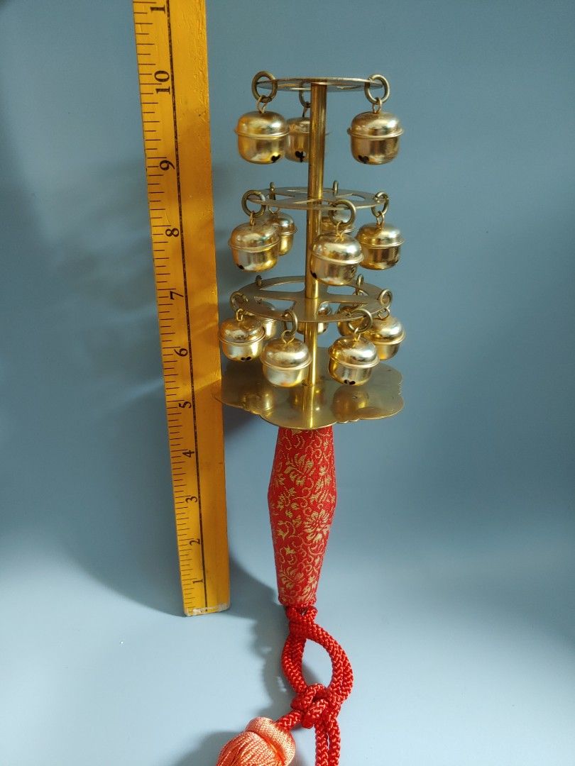 Japanese Shrine Maiden Bell Kagura Bell Gagaku, Hobbies & Toys ...