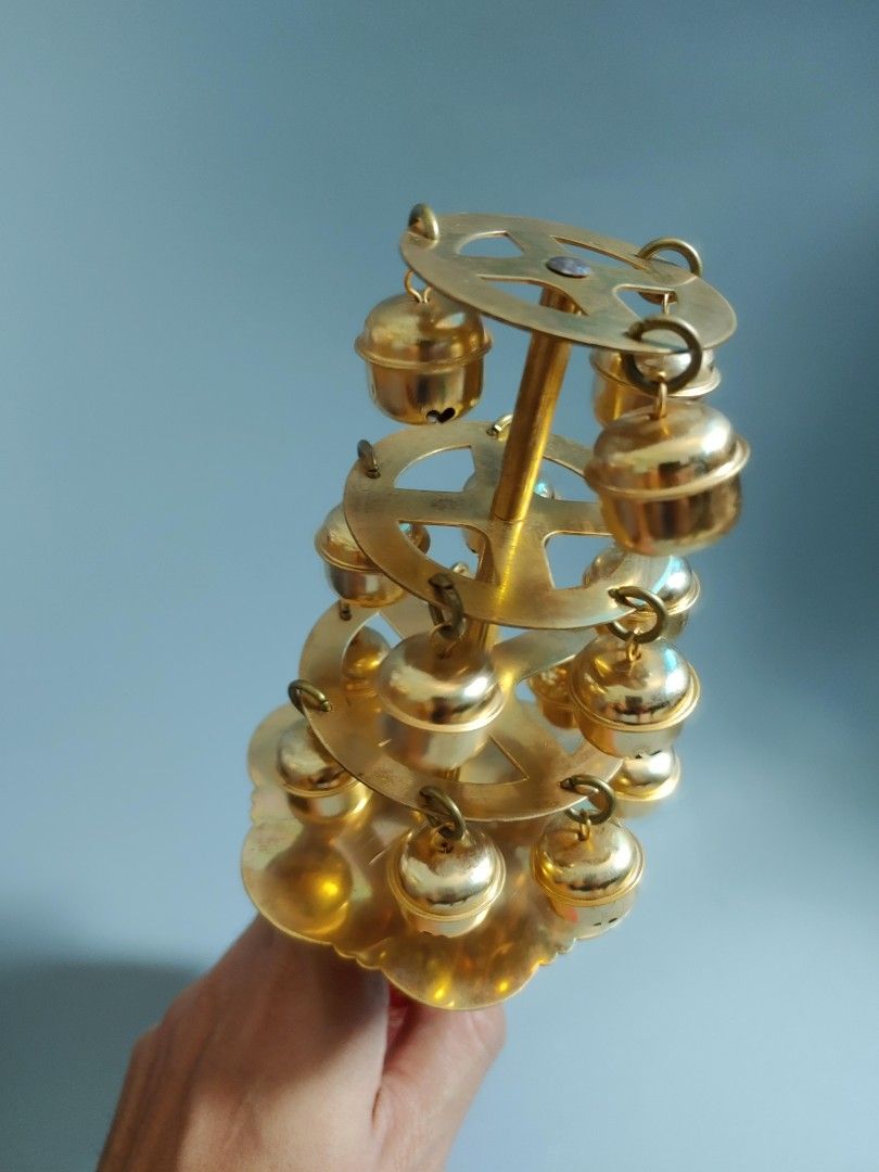 Japanese Shrine Maiden Bell Kagura Bell Gagaku, Hobbies & Toys ...