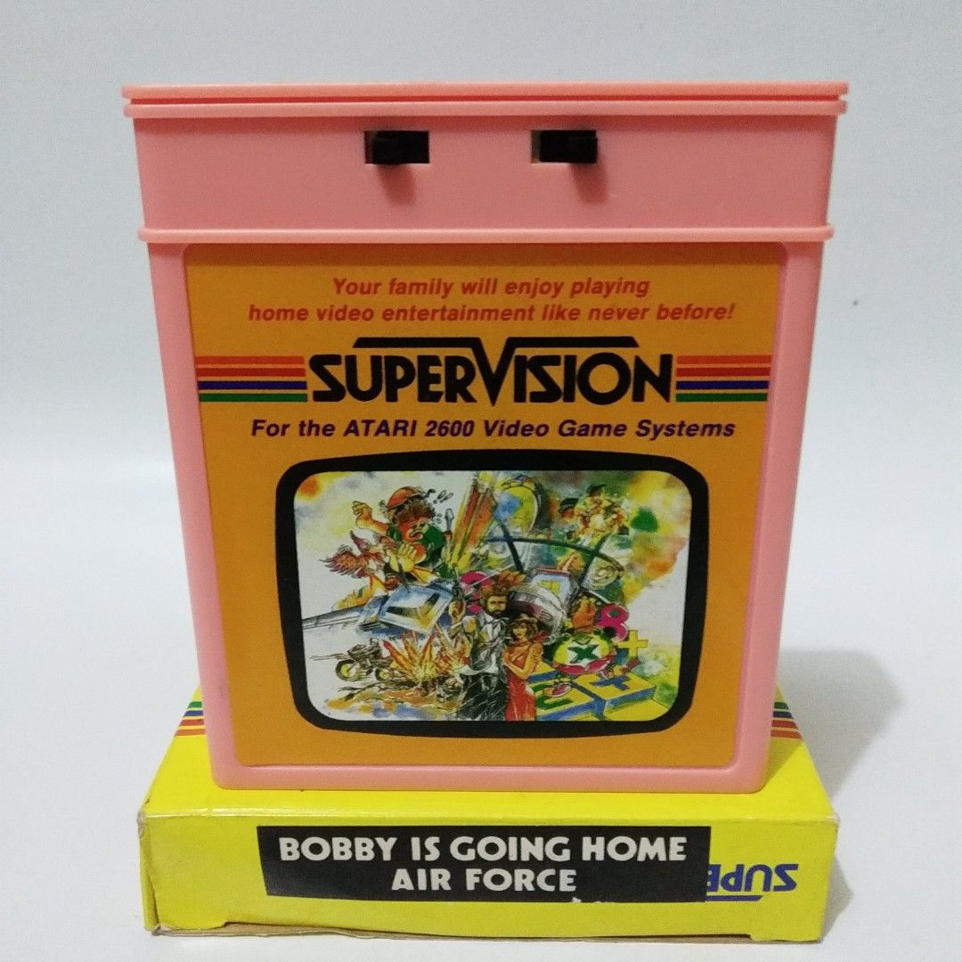 Kaset game Atari air force supervision, Video Game, Game di Carousell