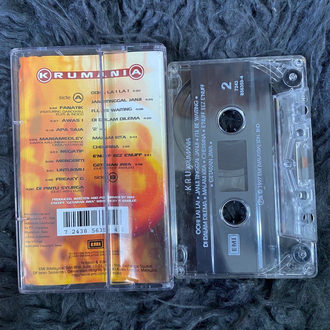 KASET KRUMANIA, Hobbies & Toys, Music & Media, CDs & DVDs on Carousell