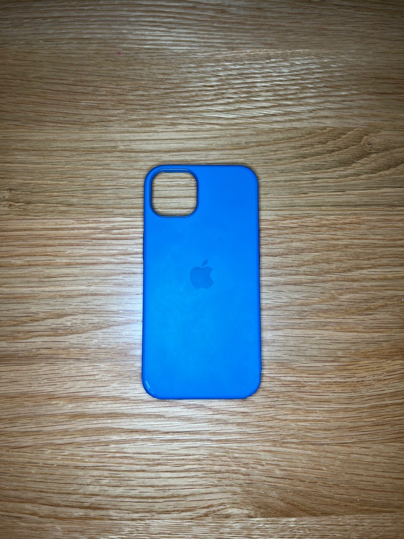 iPhone 13 Apple Official Silicone Case (Blue Jay), Mobile Phones ...