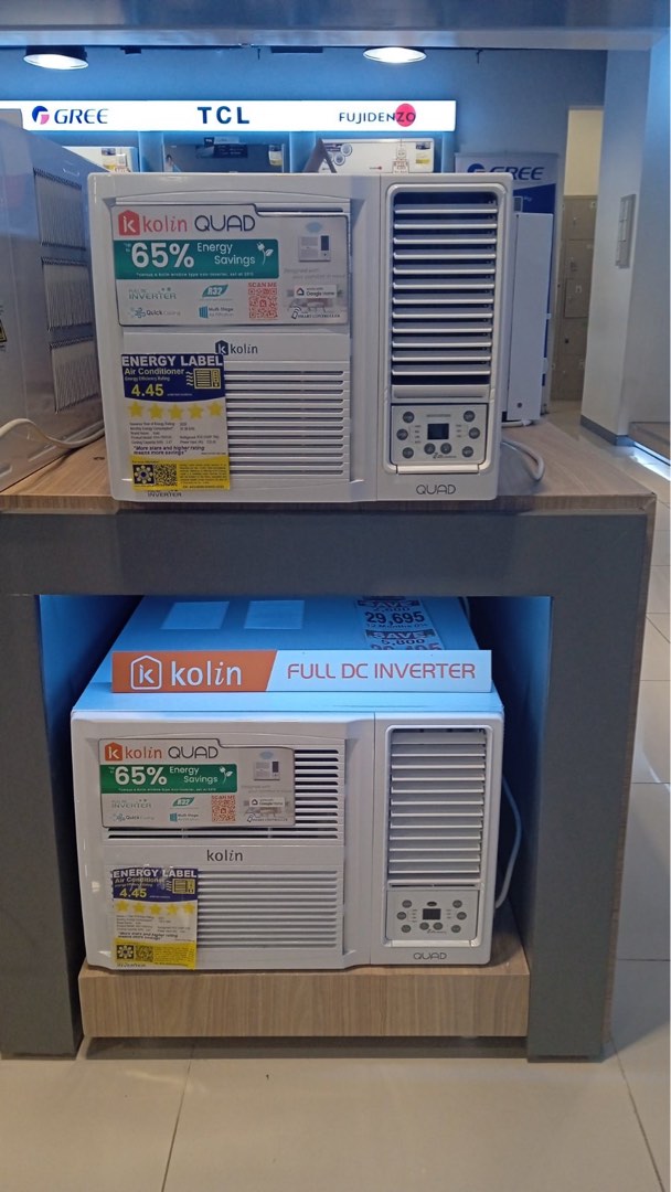 KOLIN WINDOW TYPE INVERTER AIRCON KAG75WCINV KAG100WCINV KAG145WCINV ...
