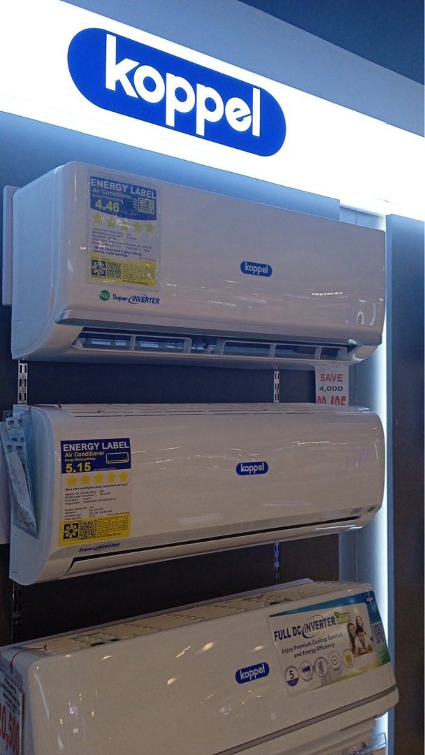 KOPPEL SPLIT TYPE INVERTER AIRCON, TV & Home Appliances, Air ...