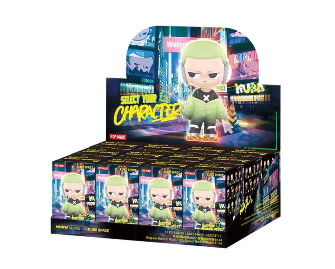 KUBO SPACE SELECT YOUR CHARACTER POPMART / FULL SET / SINGLE BLIND BOX ...