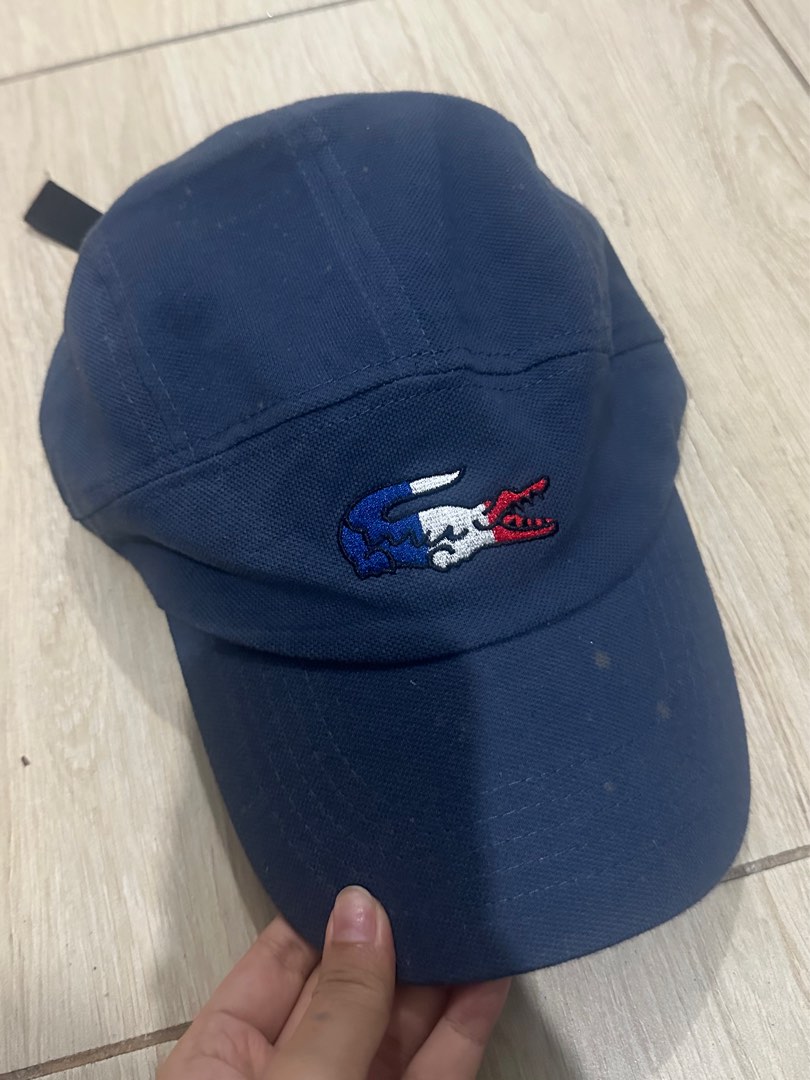 Lacoste Navy Blue Cap Hat, Men's Fashion, Watches & Accessories, Caps ...