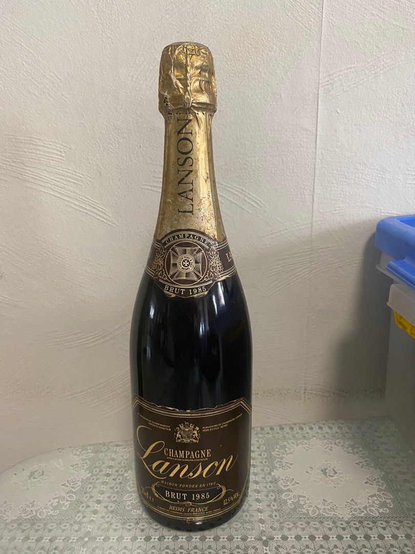 Vintage Lanson Champagne 75cl 12.5% (2 bottles available), Food ...