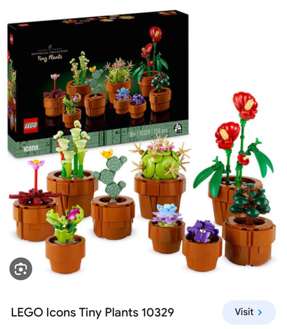 Lego Tiny Plants [Brand New], Hobbies & Toys, Toys & Games on Carousell