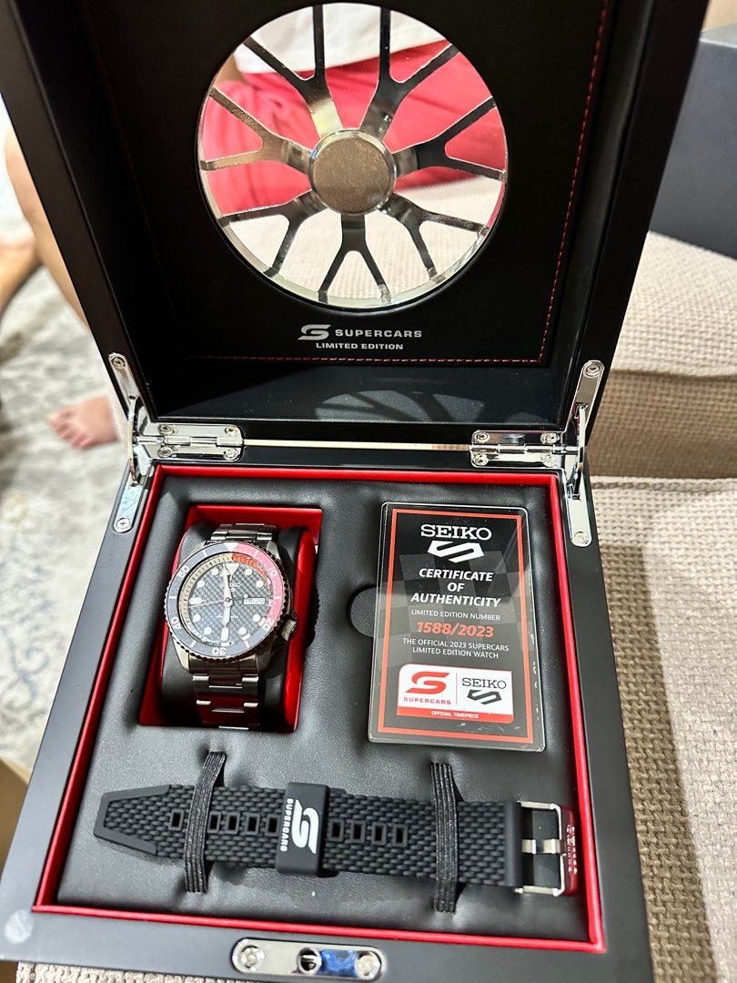 LIMITED EDITION: Seiko Supercars 2023, Luxury, Watches on Carousell