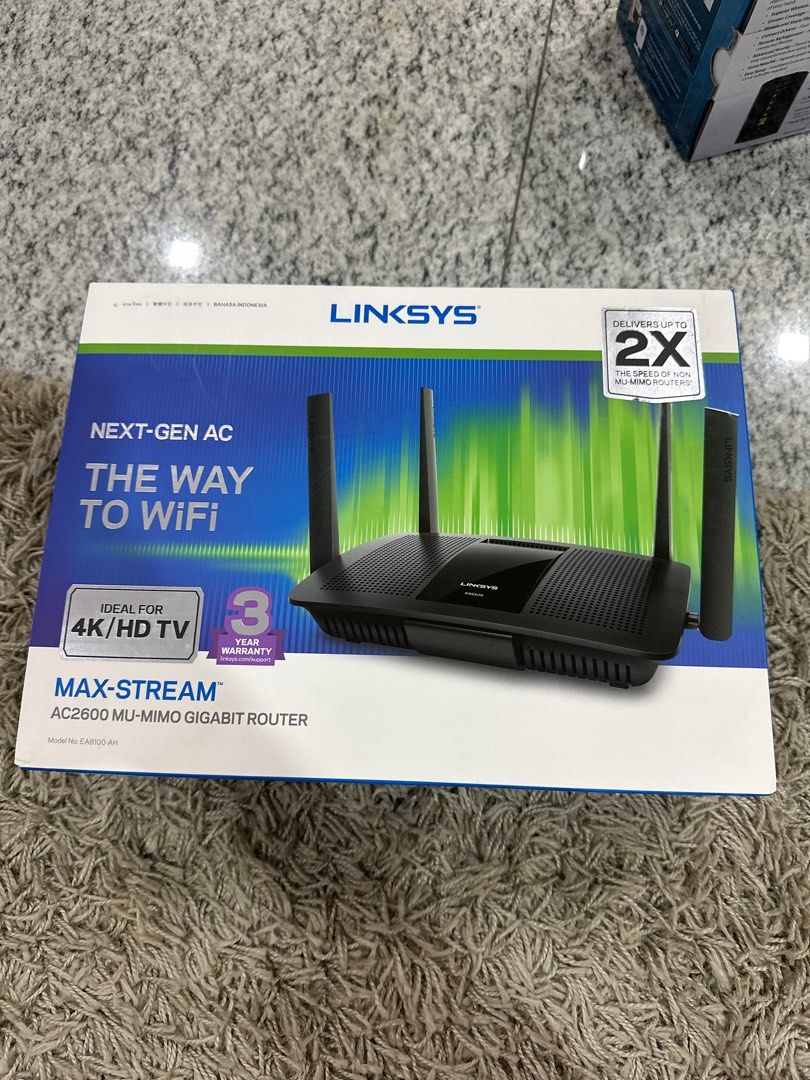 Linksys Max Stream AC2600, Computers & Tech, Parts & Accessories ...