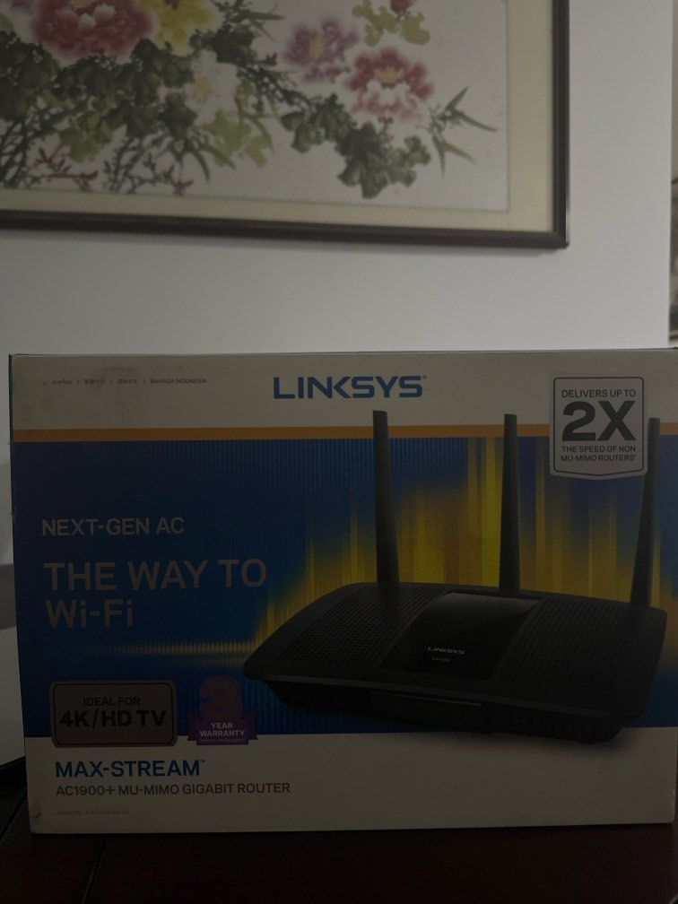 Linksys next gen ac router ea7500 v2, Computers & Tech, Parts ...
