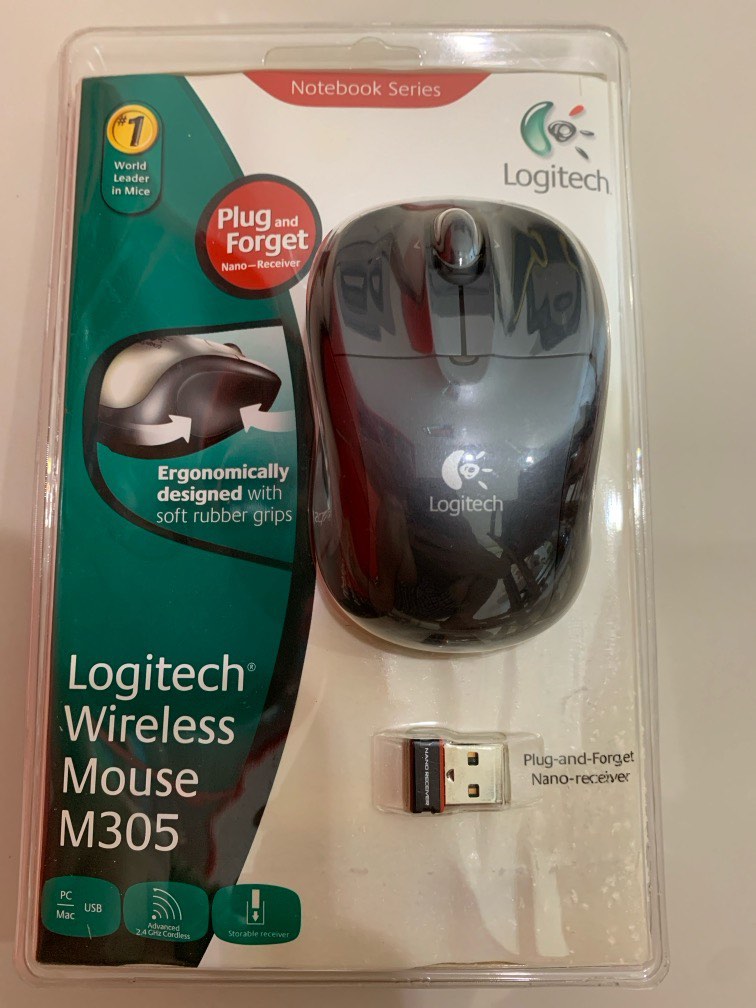 Logitech wireless mouse M305, Computers & Tech, Parts & Accessories ...