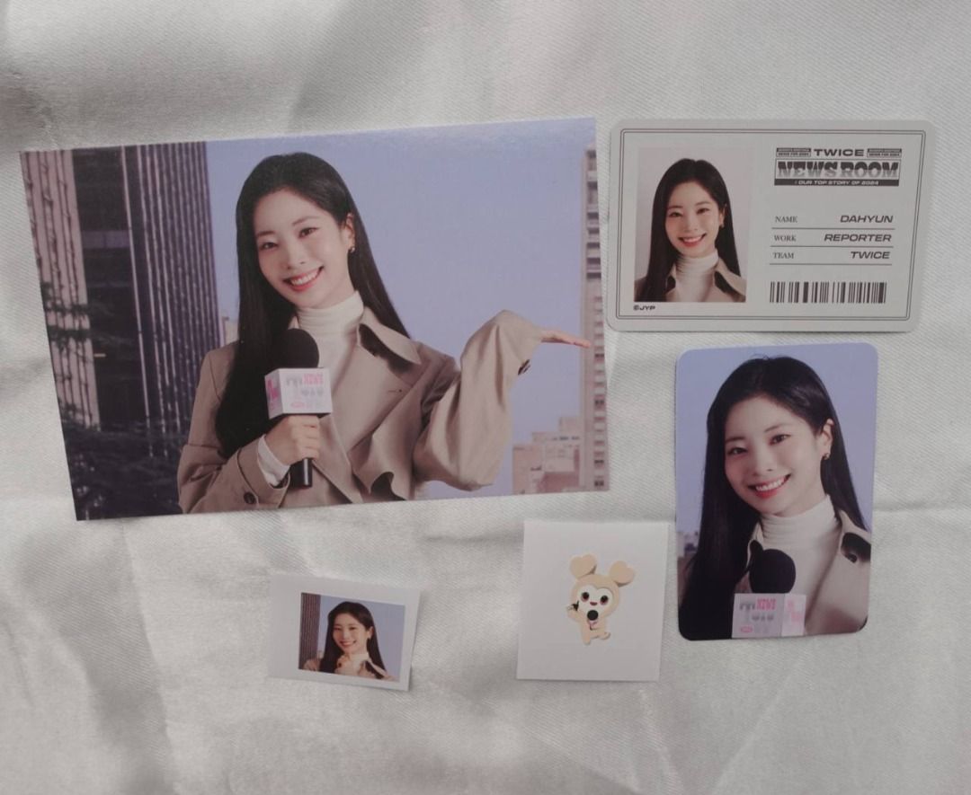 (LOOSE) TWICE - 2024 SEASON'S GREETINGS [TWICE NEWS ROOM] MEMBER SET ...