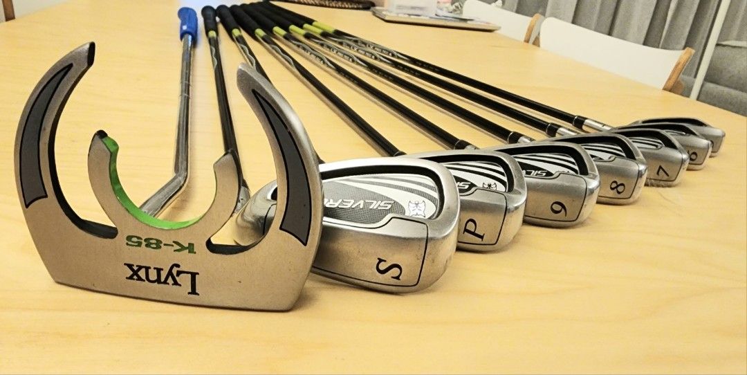 Lynx Golf Irons + Putter/Bag, Sports Equipment, Sports & Games, Golf on ...