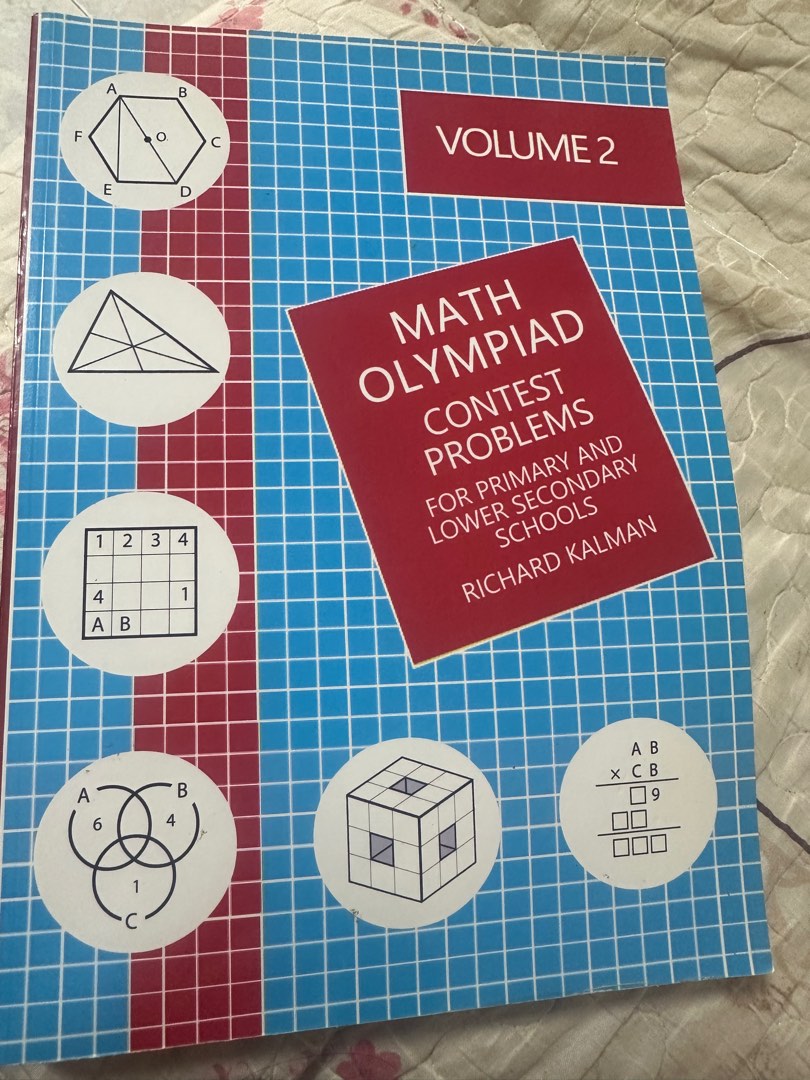 Maths olympiad Contest problems, Hobbies & Toys, Books & Magazines ...