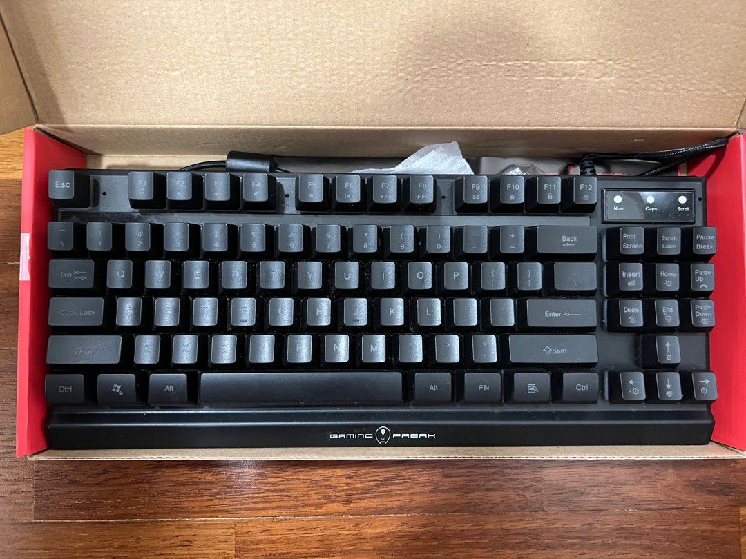 Membrane Gaming Keyboard (LED Light), Computers & Tech, Parts ...