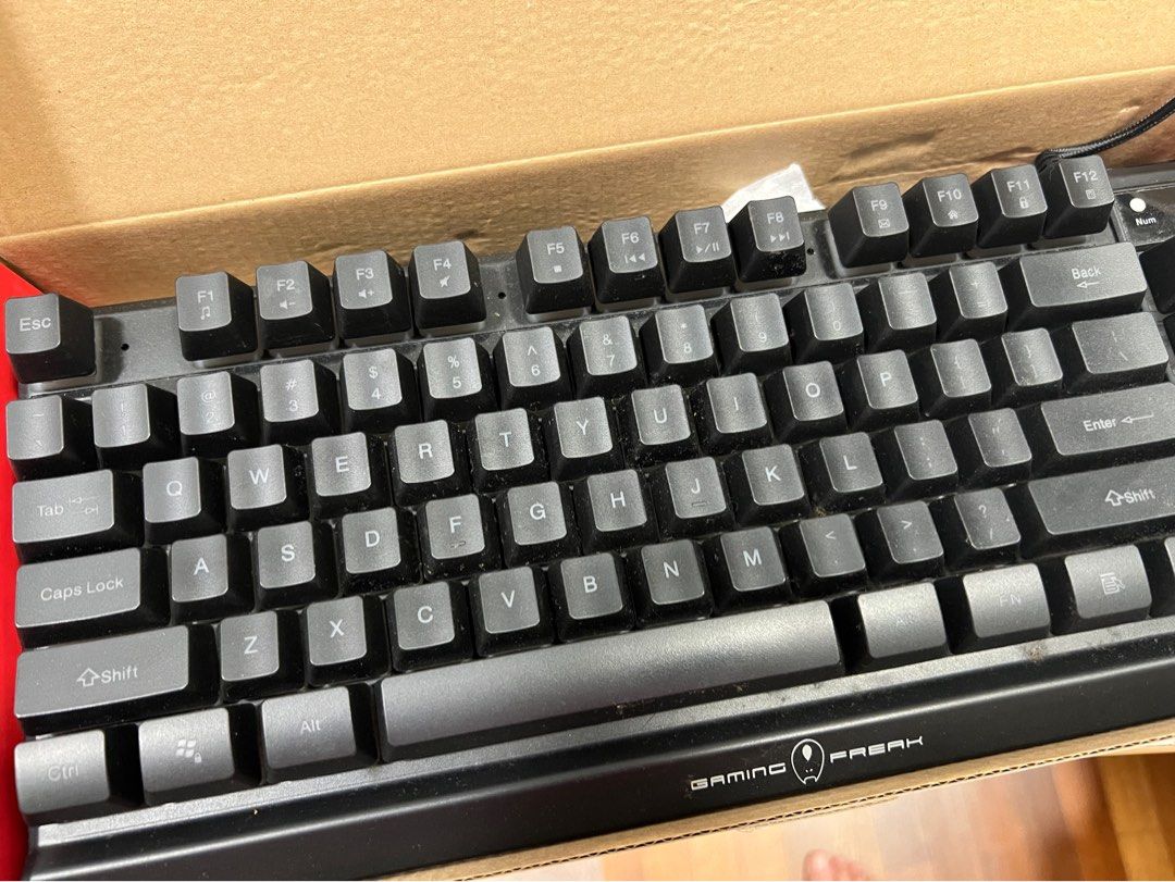 Membrane Gaming Keyboard (LED Light), Computers & Tech, Parts ...