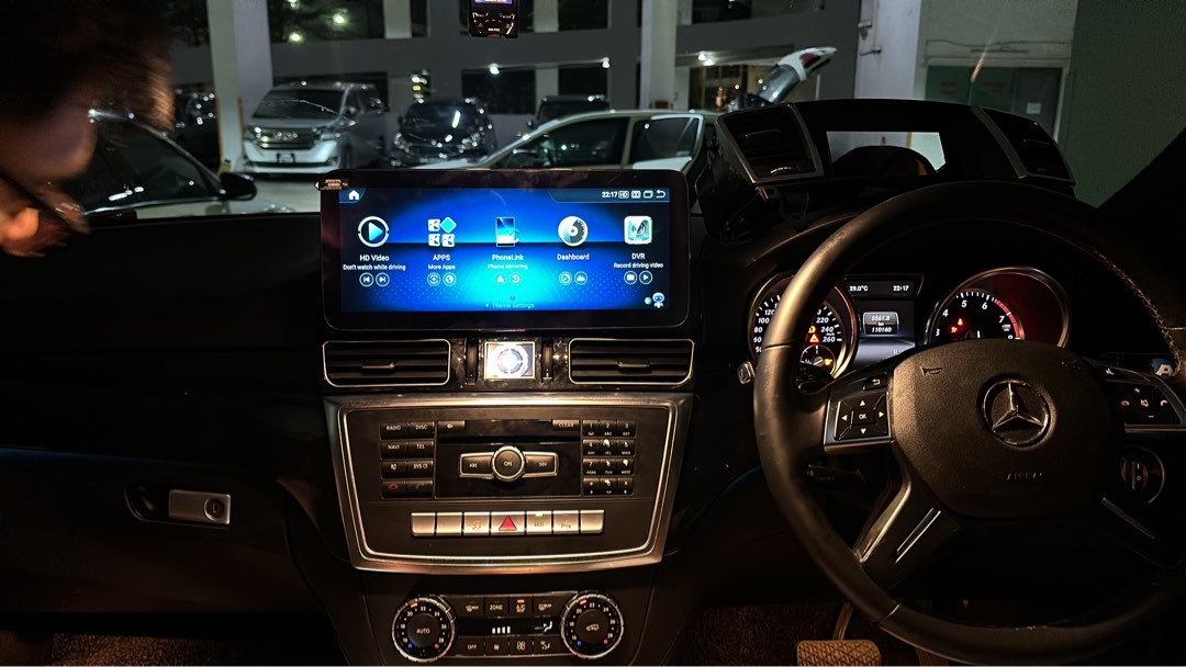 Mercedes ML GL W166 Android 13 Carplay Android Auto 4g with digital ...