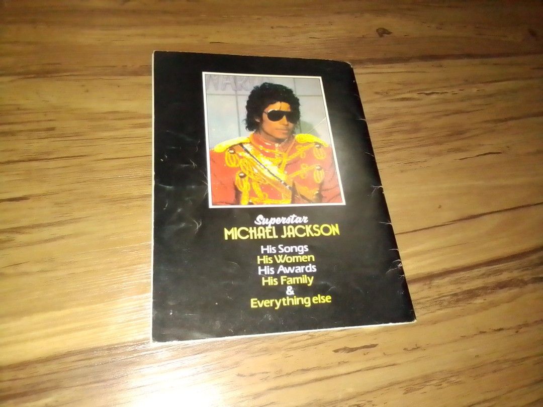 Michael Jackson 80s book / Thriller / Collector issue / Michael Jackson ...