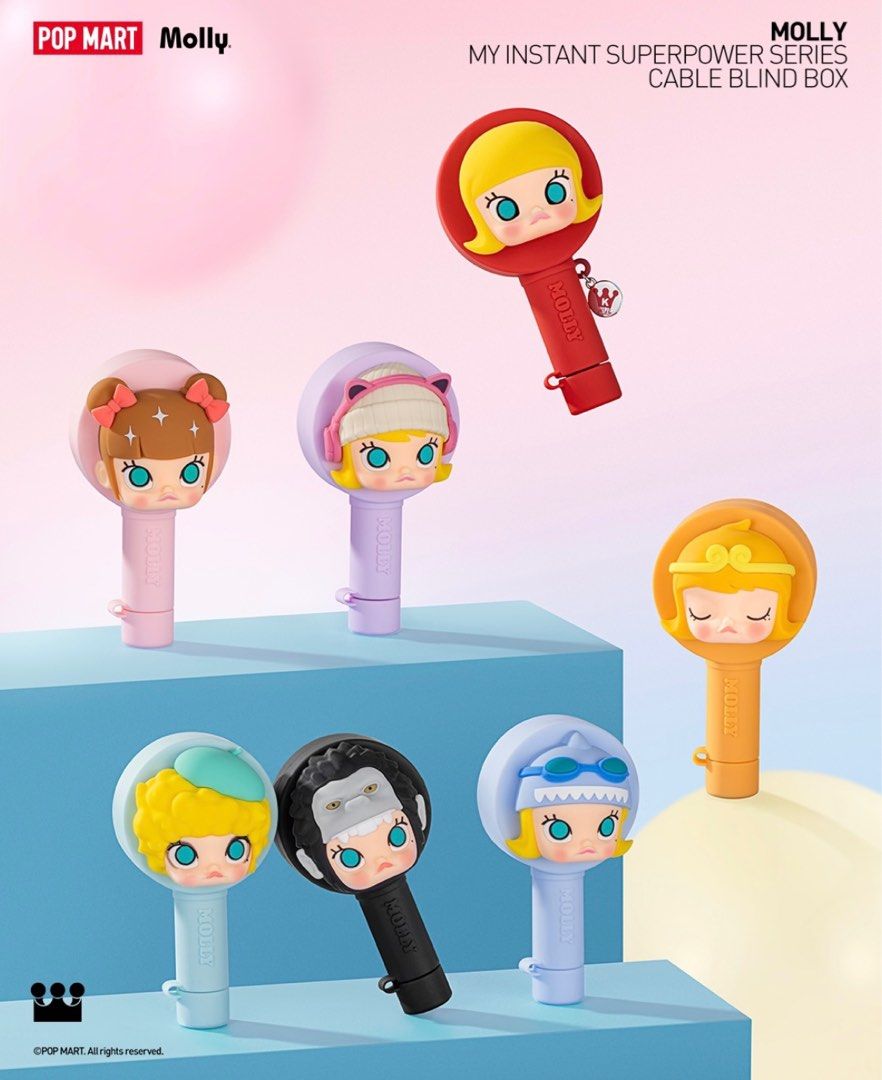 MOLLY MY INSTANT SUPERPOWER SERIES (FOR IOS AND TYPE C )CABLE CHARGER ...