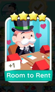 Monopoly Go Rare 4* Room To Rent $4, Video Gaming, Gaming Accessories ...