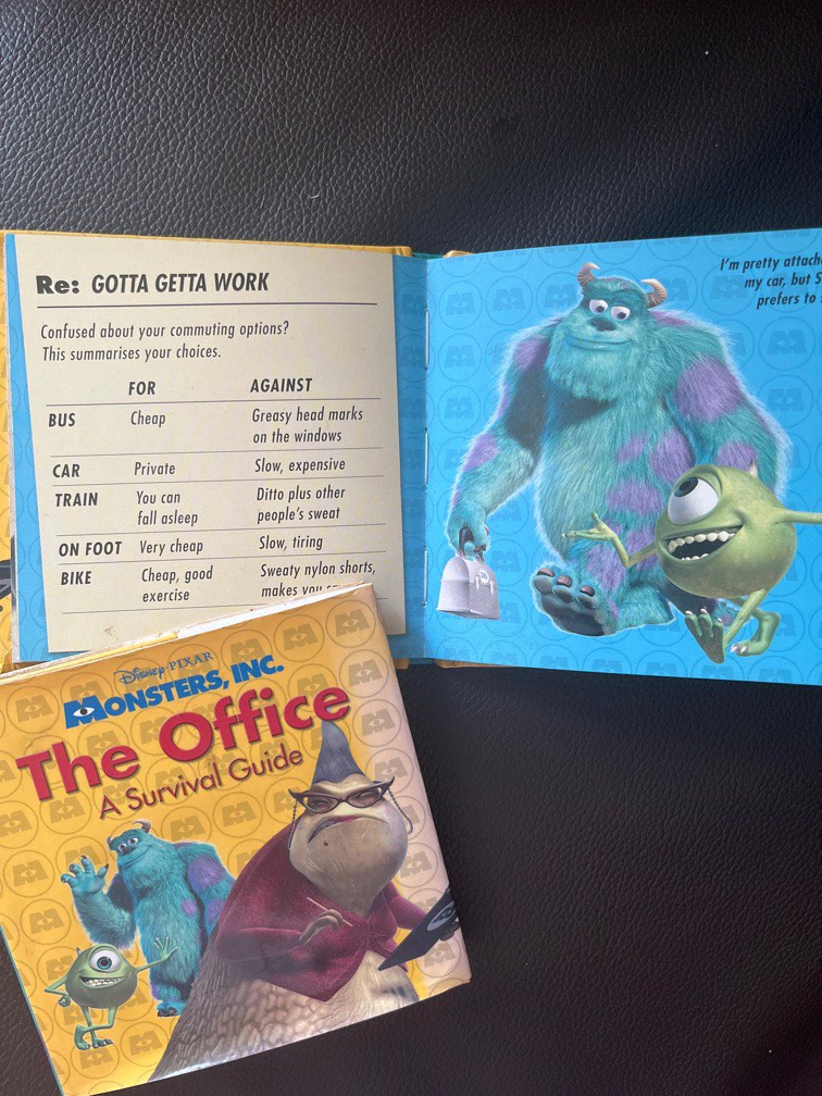 Monsters, Inc Books, Hobbies & Toys, Books & Magazines, Children's ...