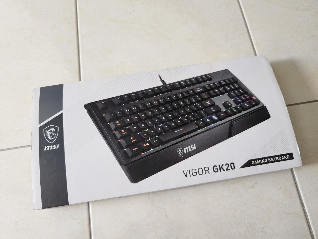 MSI Vigor GK20 (99.99% like new), Computers & Tech, Parts & Accessories ...