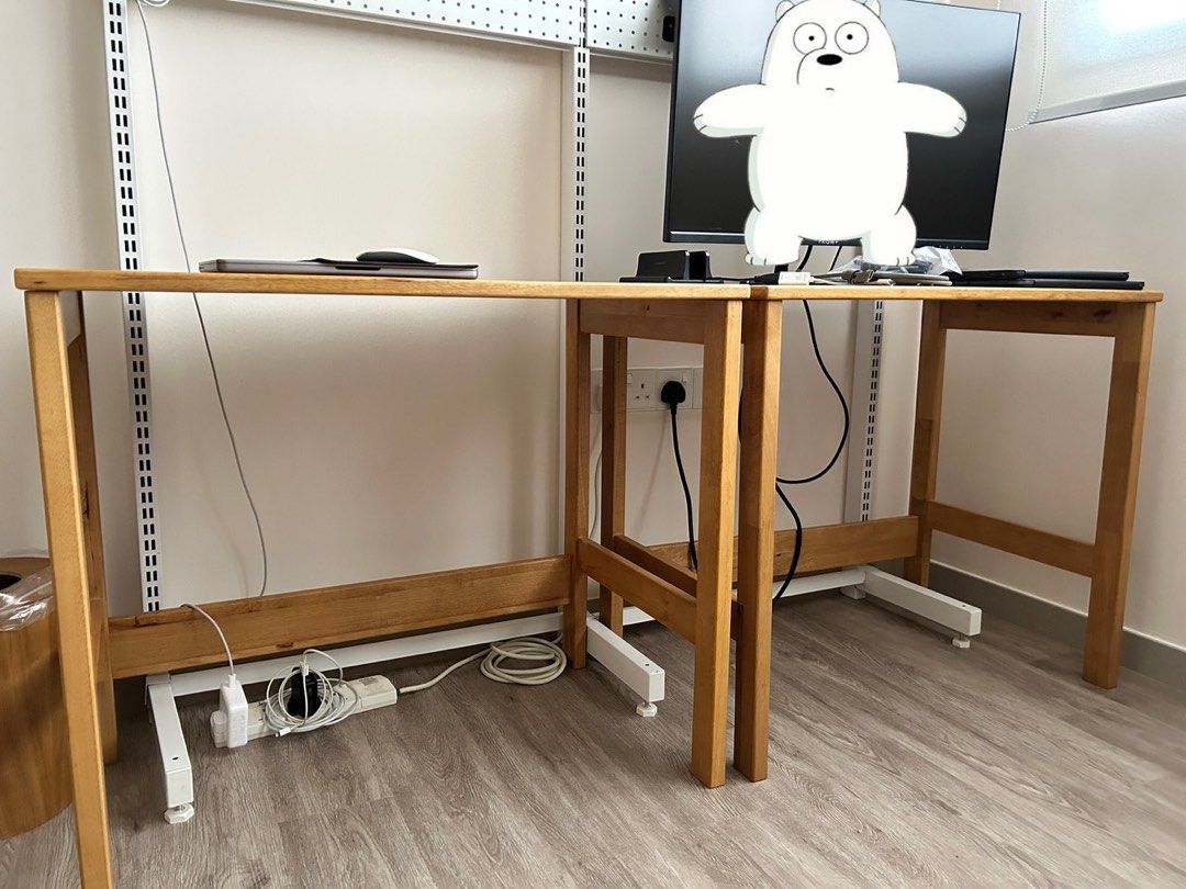 Muji Compact Study Desk, Furniture & Home Living, Furniture, Tables ...