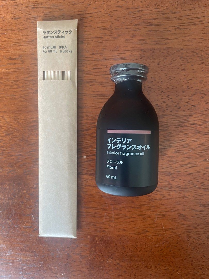 MUJI Reed Diffuser - Floral, Furniture & Home Living, Home Fragrance on ...