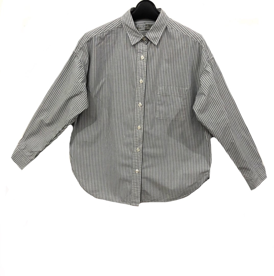Muji Womens 100% Organic Cotton Poplin Loosefit Longsleeve, Women's ...