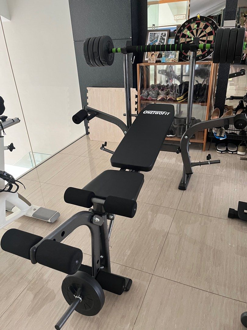 Multi Workout Bench, Sports Equipment, Exercise & Fitness, Weights ...