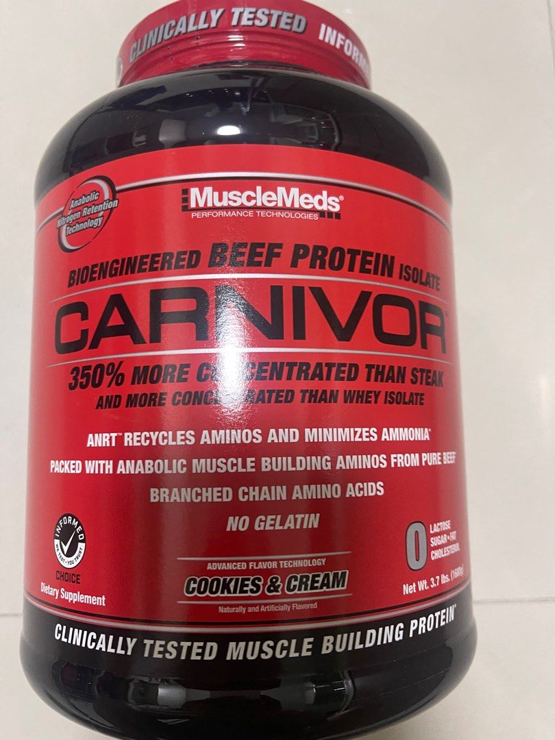 Musclemeds Carnivor Beef Protein Isolate Powder Review at Patsy Jackson ...