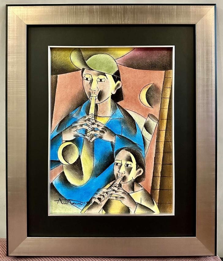 Musikero (Angelito Antonio Paintings), Hobbies & Toys, Stationary ...