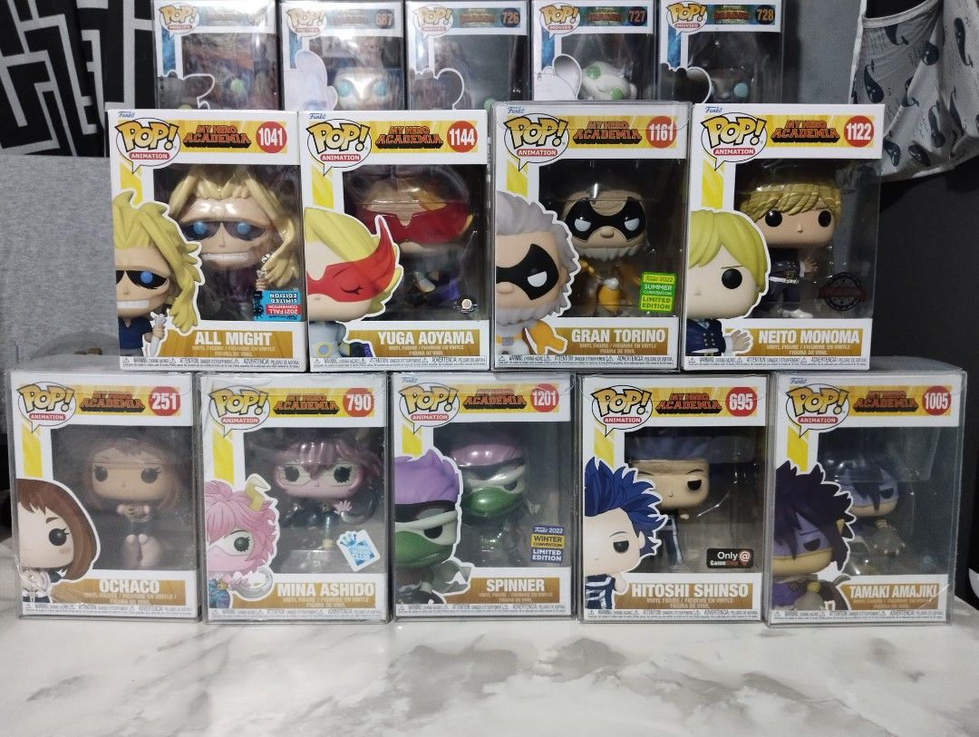 My Hero Academia (MHA) Funko, Hobbies & Toys, Toys & Games on Carousell