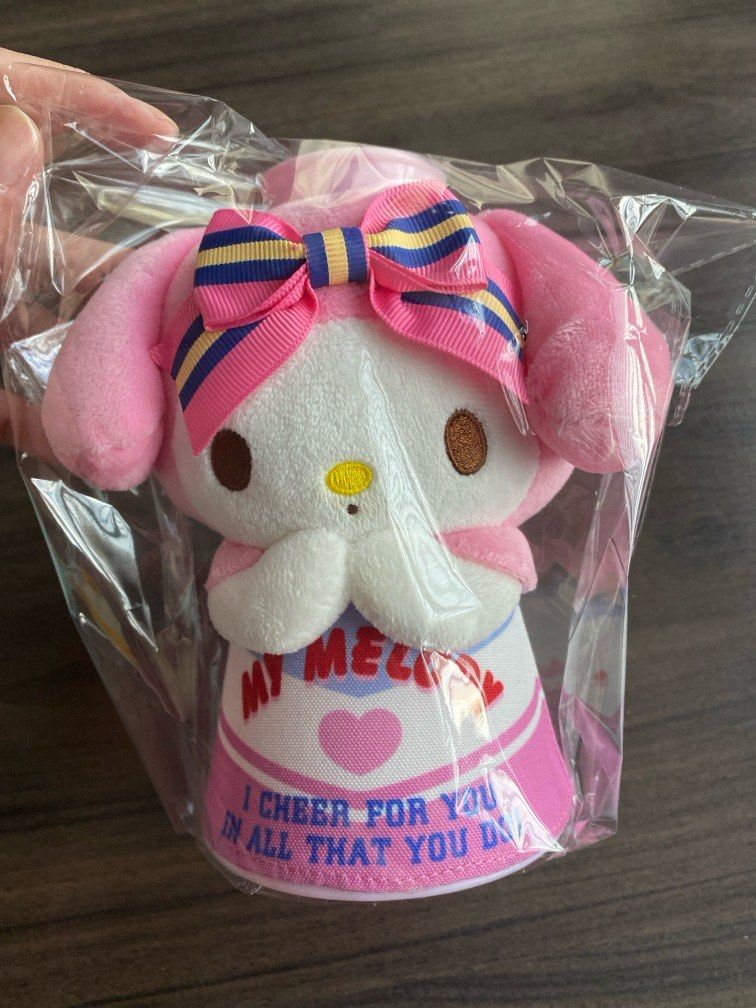My Melody Mega Phone Plush Doll Style, Hobbies & Toys, Collectibles ...