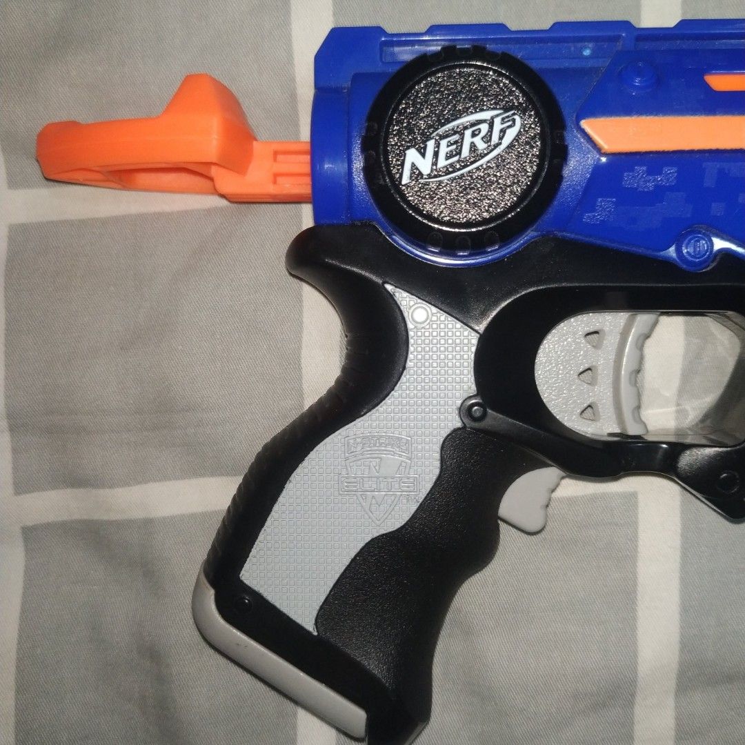 Nerf Elite Firestrike Blaster, Hobbies & Toys, Toys & Games on Carousell