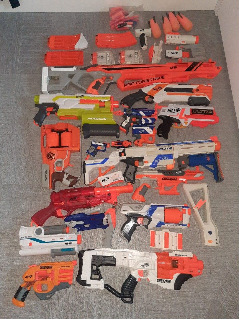 All Nerf guns for $50, Hobbies & Toys, Toys & Games on Carousell