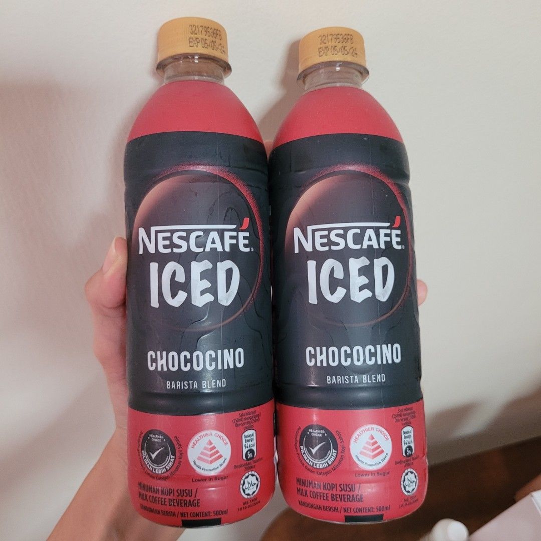 Nescafe chococino barista blend 500ml x 2 bottles. Best by 5/5/24, Food & Drinks, Beverages on ...