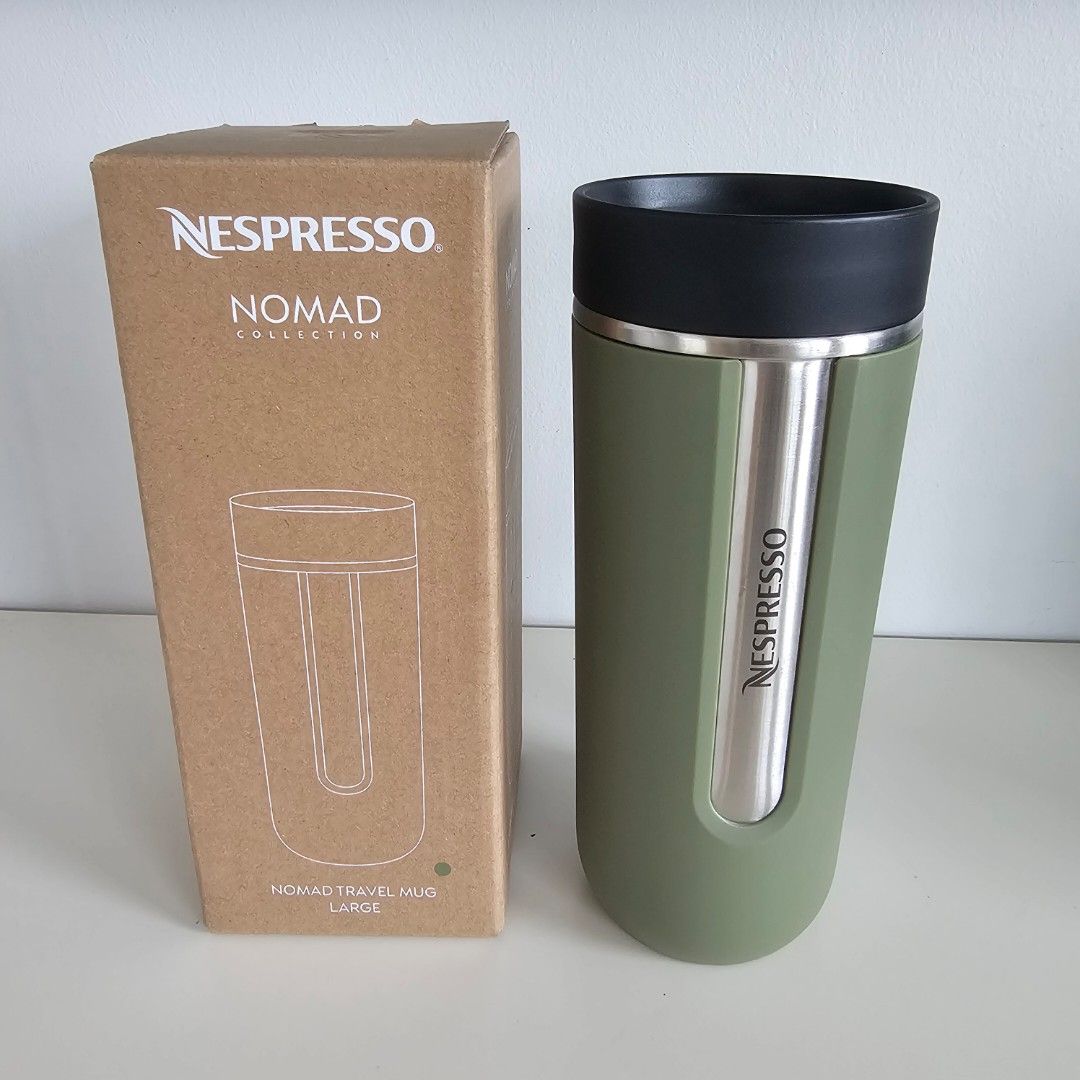 Nespresso nomad travel mug large, Furniture & Home Living, Kitchenware ...